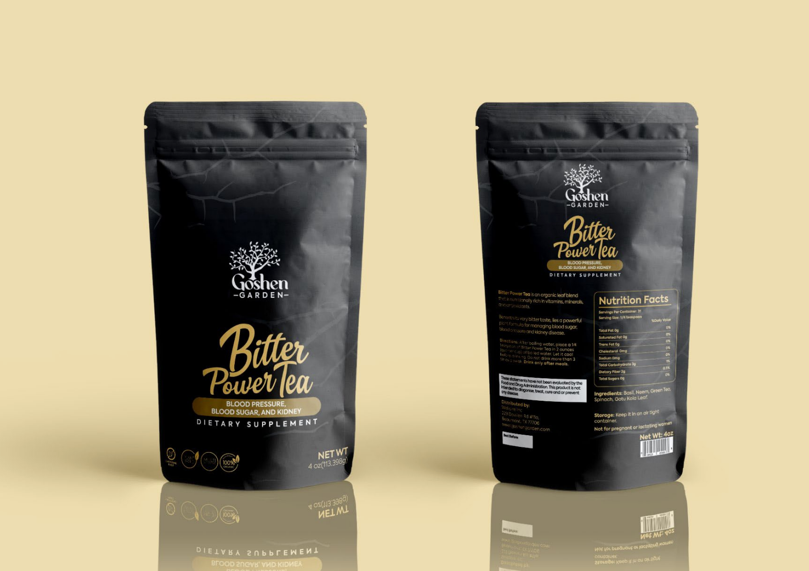 Bitter Power Tea – Goshen Garden